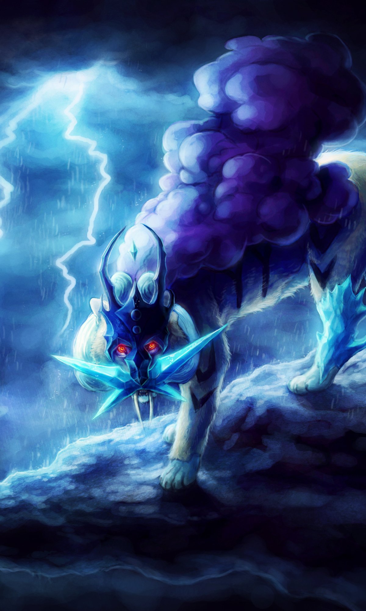 Raikou (Pokémon) Phone Wallpapers