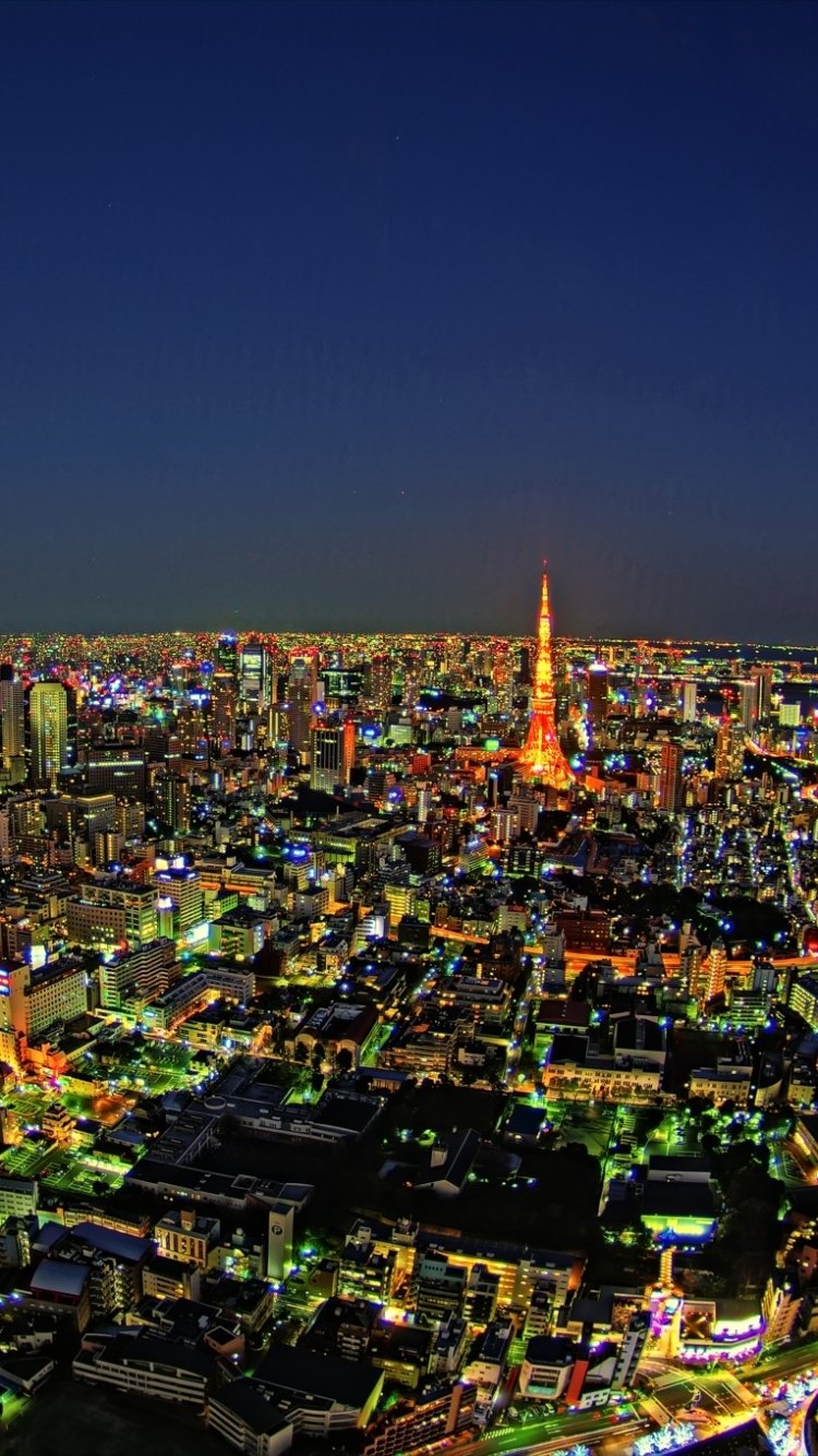 Download Japan Man Made Tokyo Phone Wallpaper