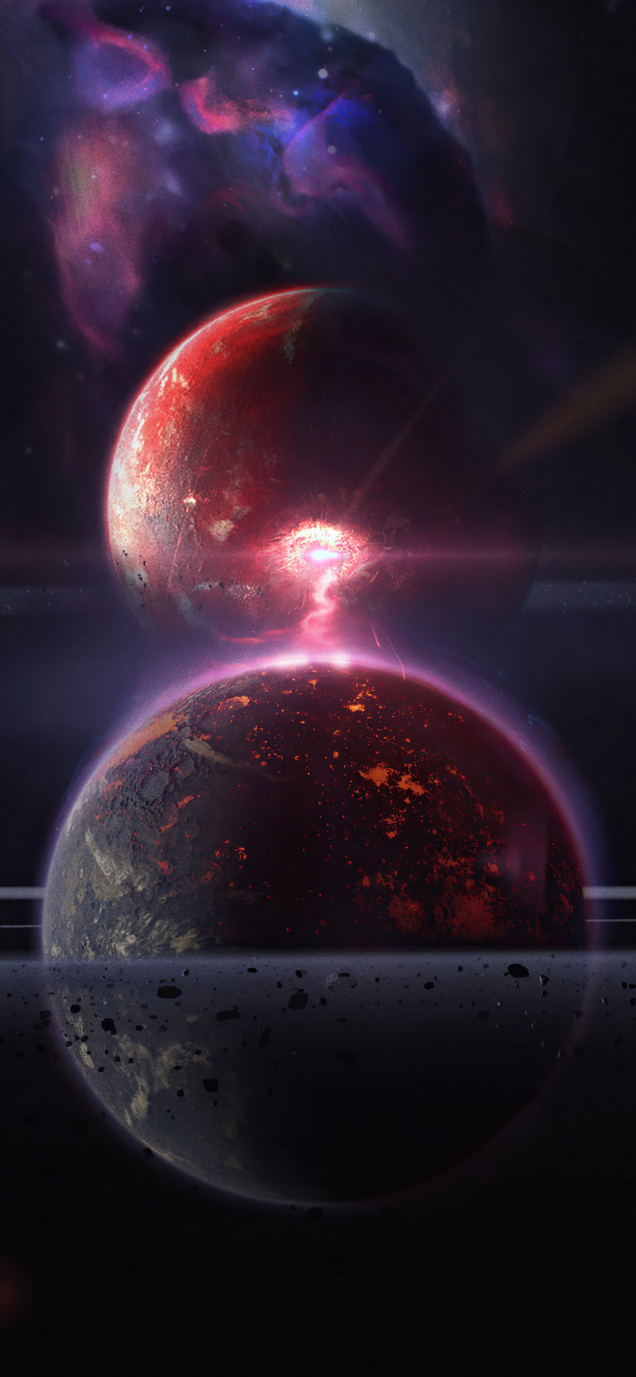 Download Sci Fi Planet Phone Wallpaper