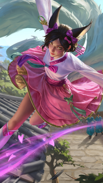 Ahri (League Of Legends) - Desktop Wallpapers, Phone Wallpaper, PFP ...