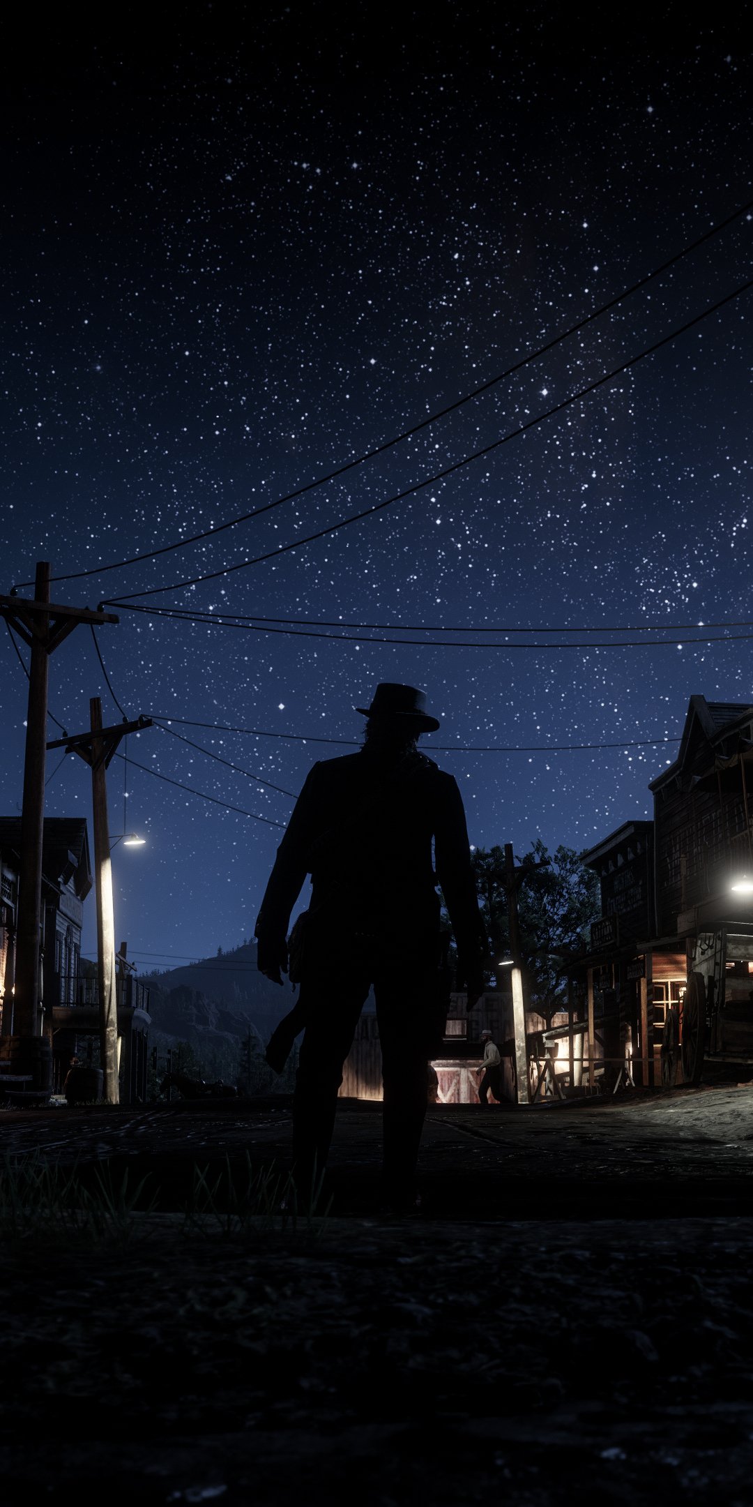 Red Dead Redemption 2 Nightscape – Epic Phone Wallpaper