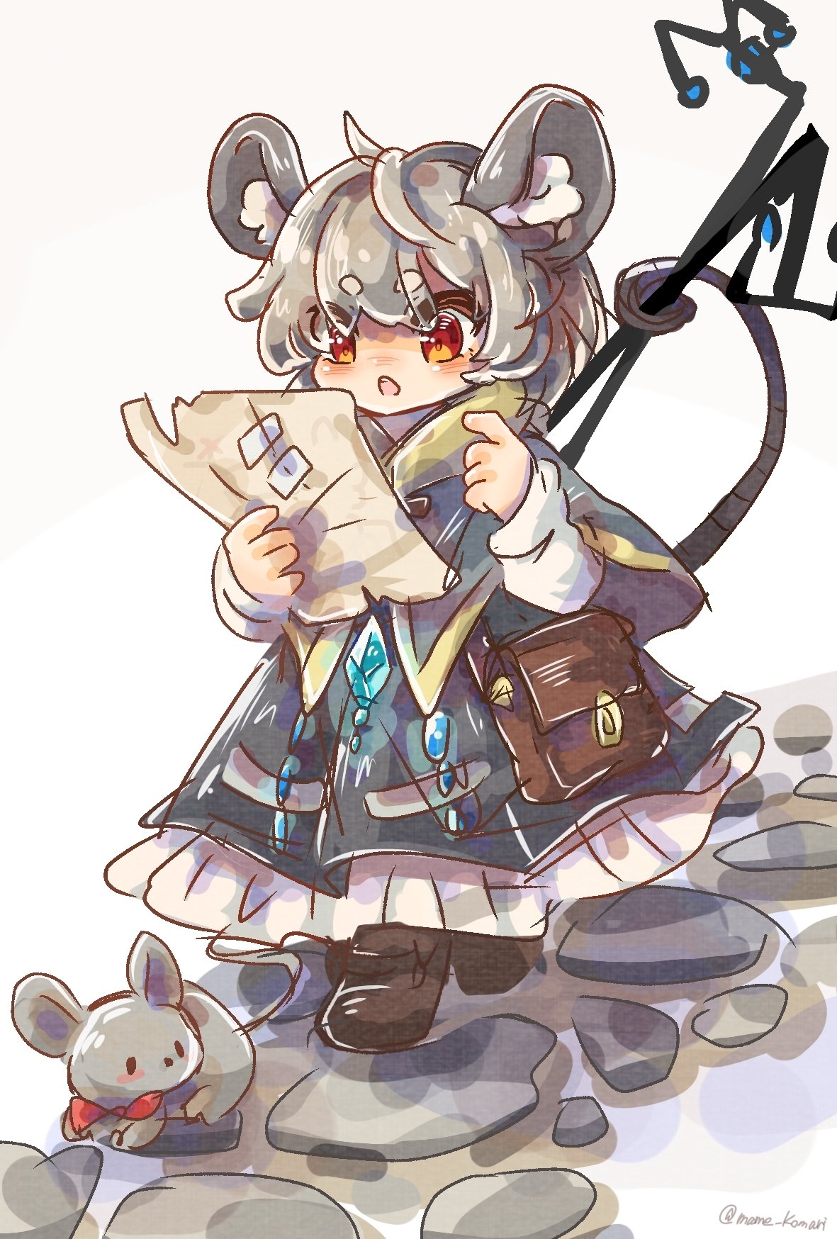 Nazrin (Touhou) Phone Wallpapers