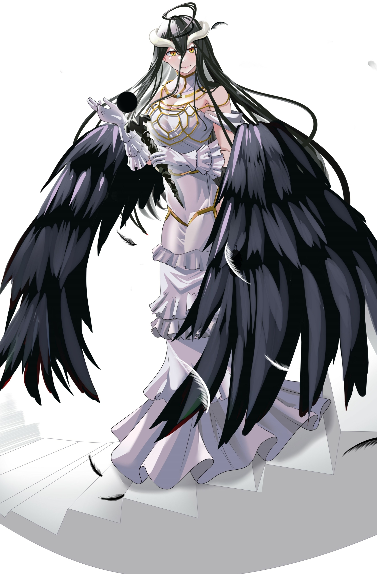 Download Albedo (Overlord) Anime Overlord Phone Wallpaper