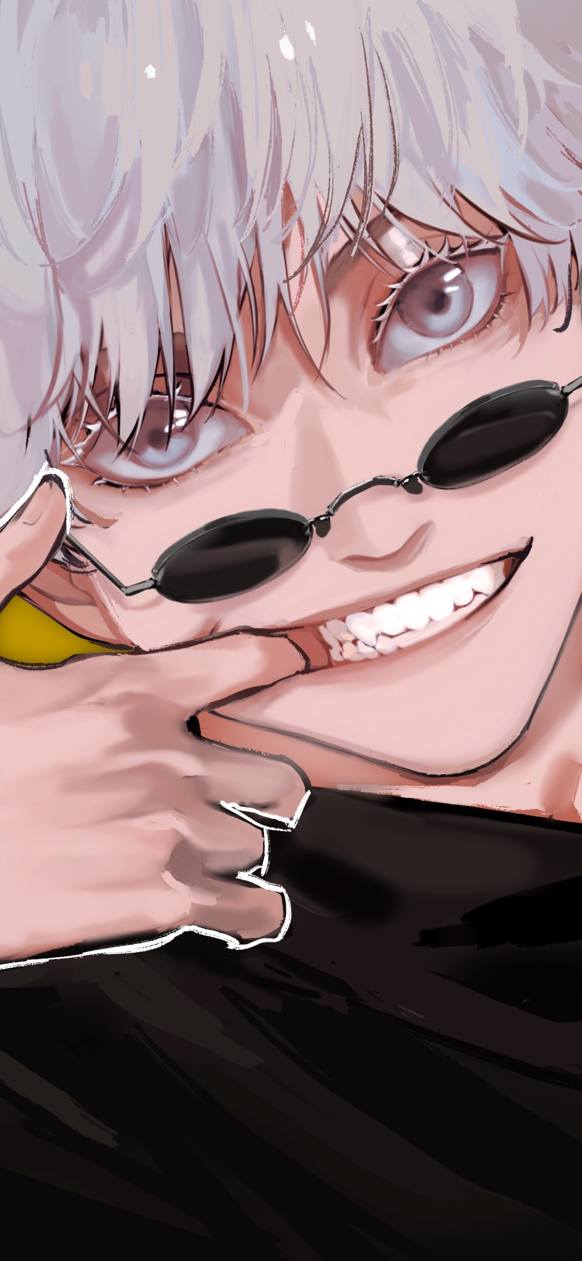 Download Satoru Gojo Anime Jujutsu Kaisen Phone Wallpaper