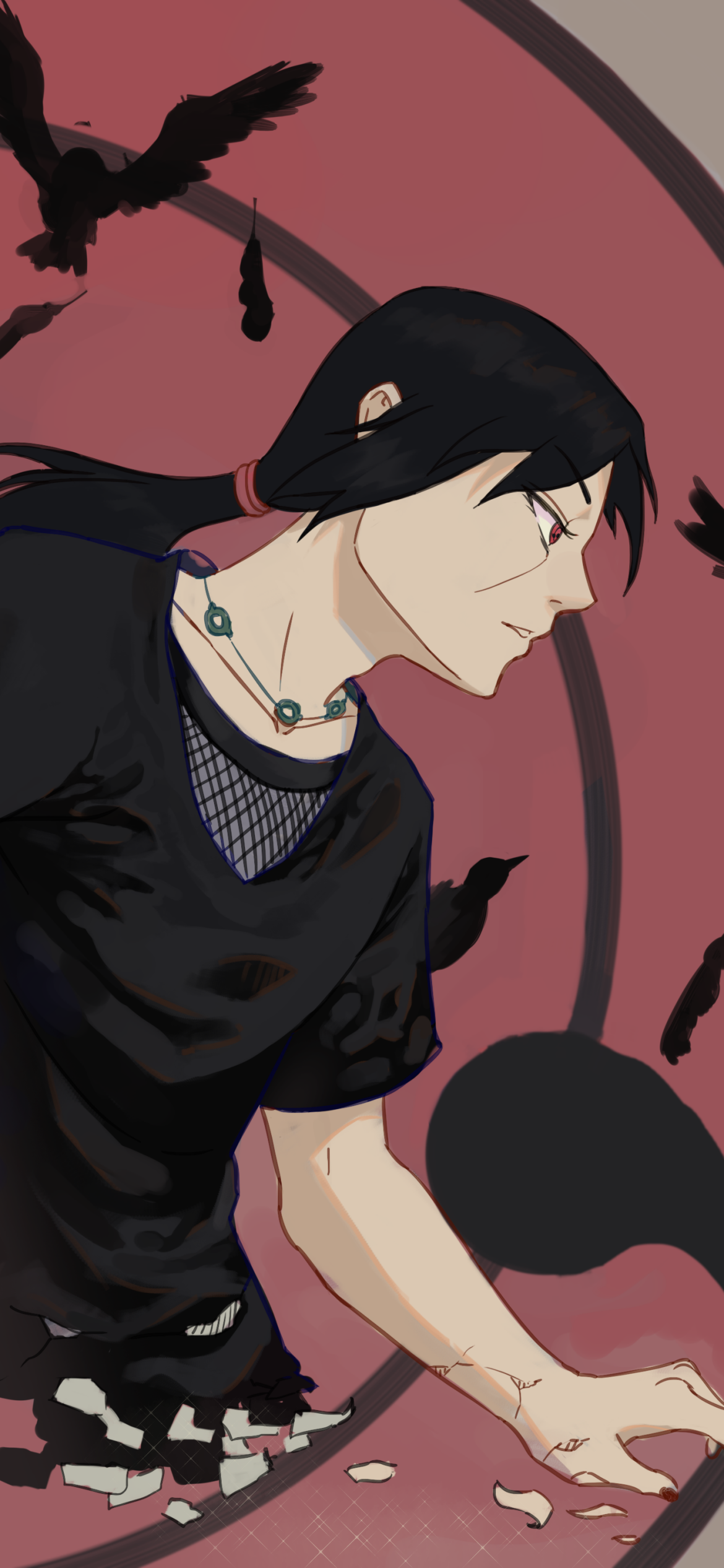 Download Itachi Uchiha Anime Naruto Phone Wallpaper