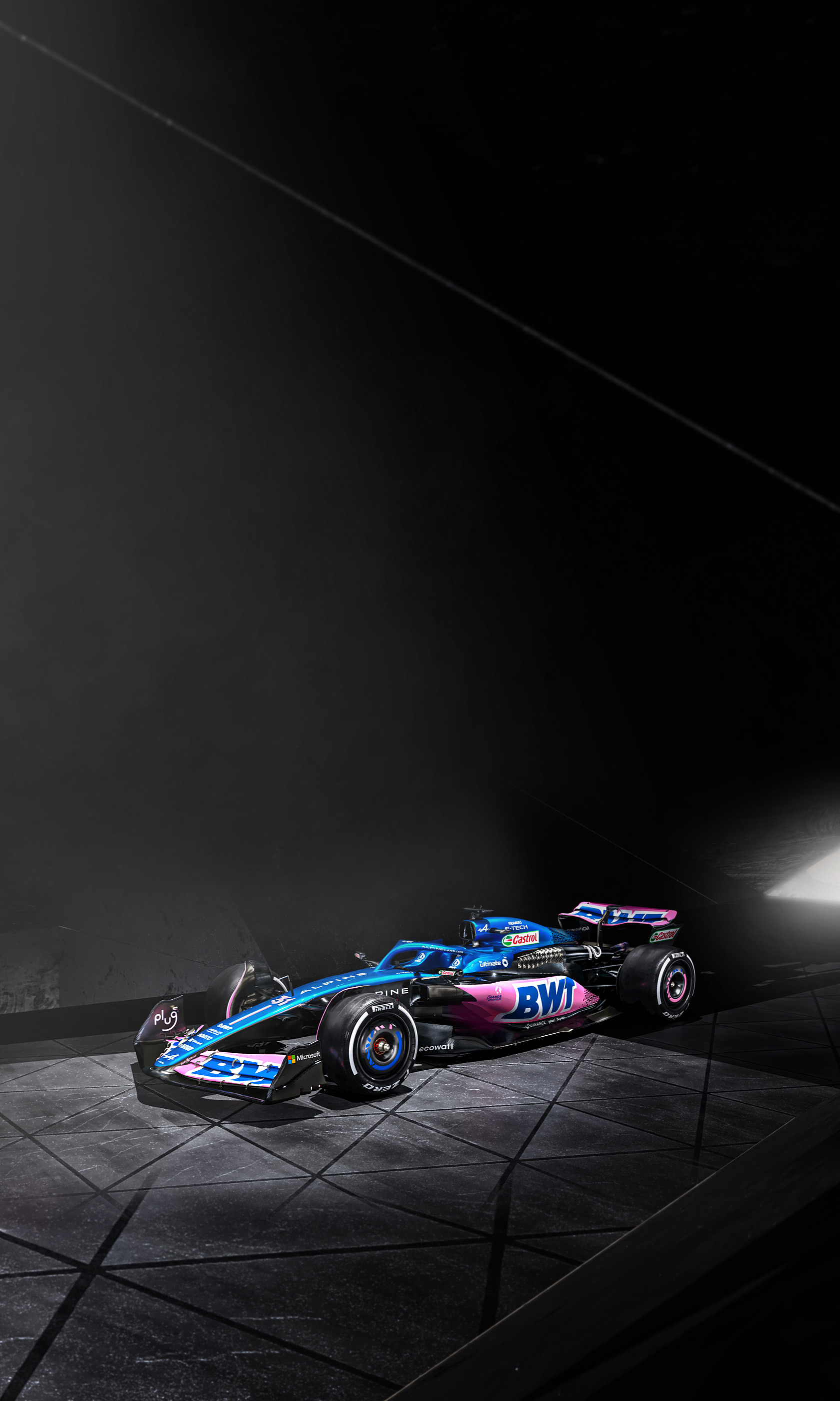 Download Vehicle Alpine A523 Phone Wallpaper