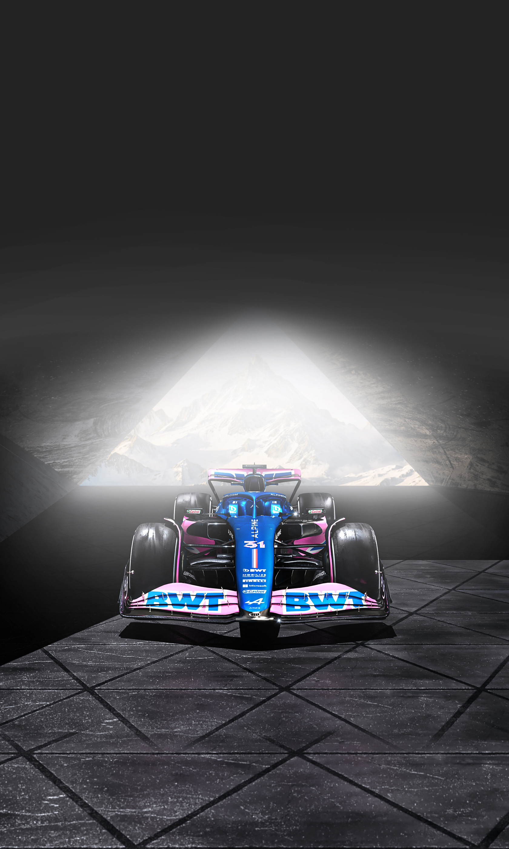 Download Vehicle Alpine A523 Phone Wallpaper