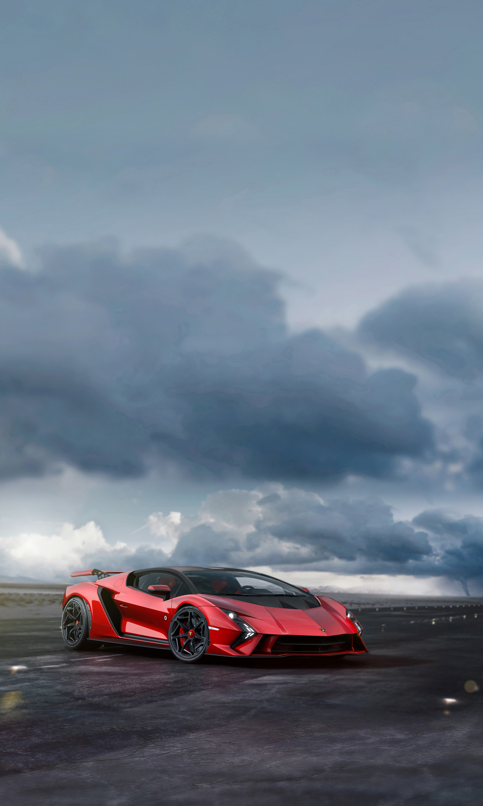 Download Vehicle Lamborghini Invencible Phone Wallpaper