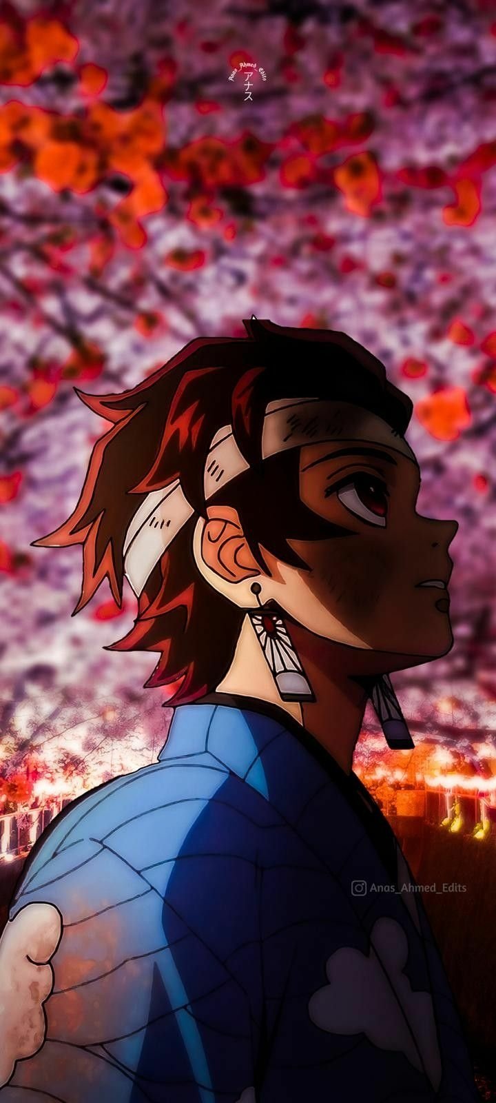 Tanjiro Kamado | Demon Slayer Anime Phone Wallpaper