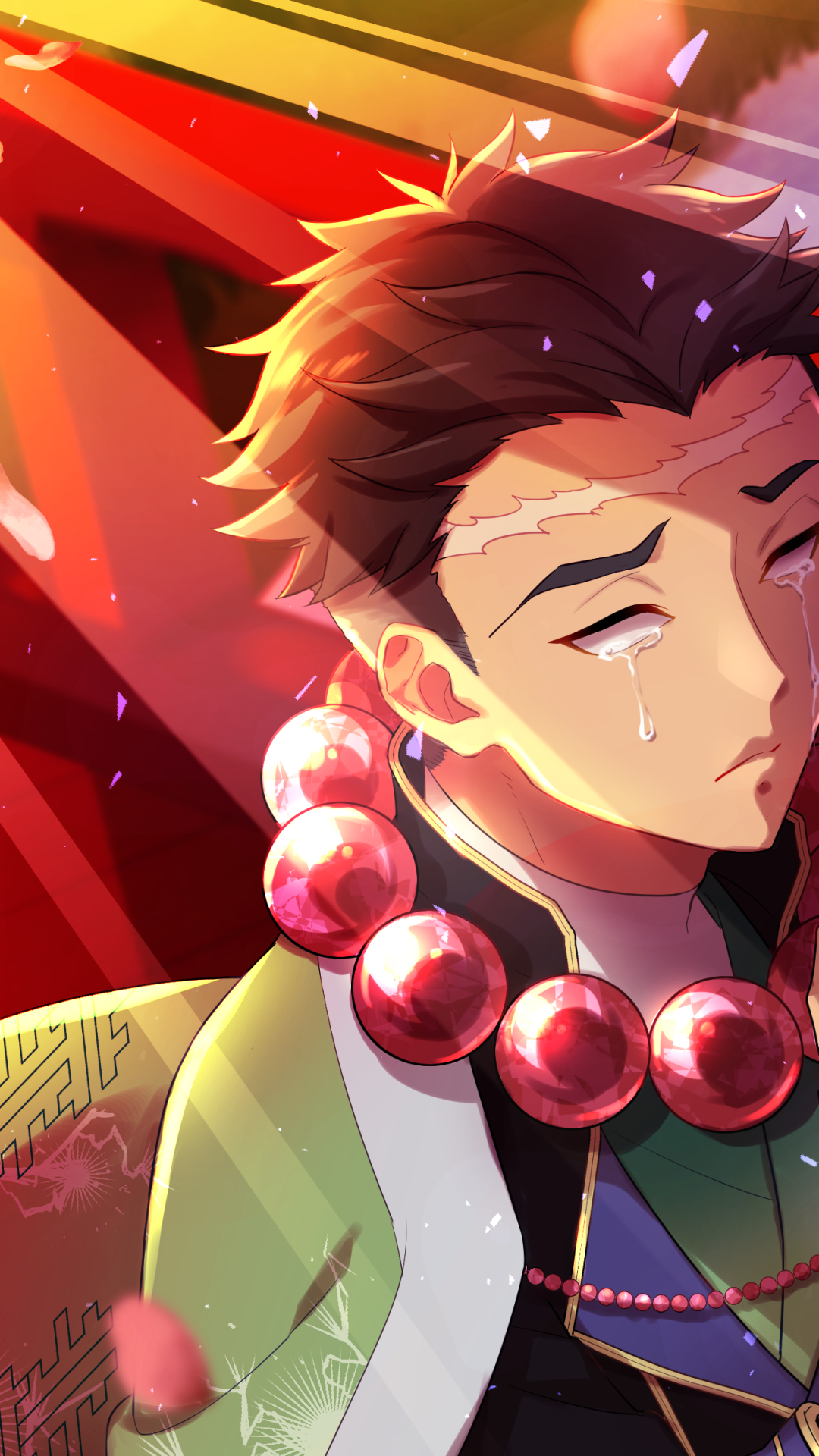 Demon Slayer: Tearful Resolve — Phone Wallpaper - Mobile Abyss
